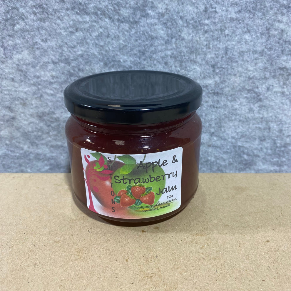 Apple & Strawberry Jam (350g) – SuttonsFarm